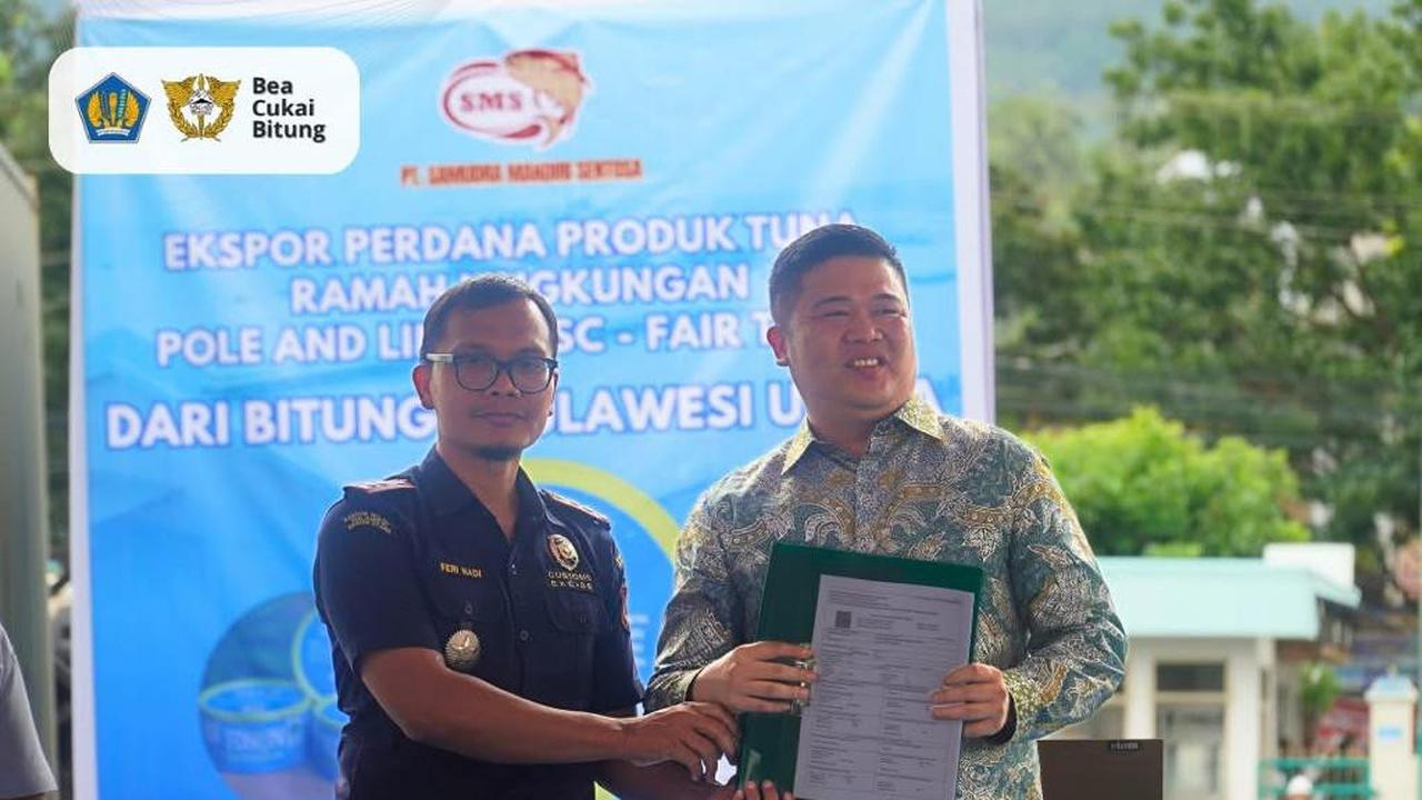 Produk Tuna Asal Bitung Tembus Pasar Global, Ekspor Perdana Capai 43 Ton