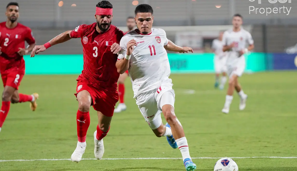 Foto: Momen Debut Malik Risaldi di Timnas Indonesia, Jadi Starter ...