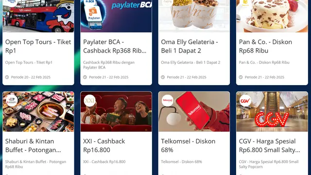 Intip, Daftar Promo Menarik HUT BCA ke-68 - Regional Liputan6.com