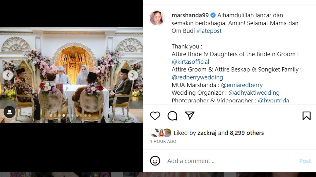 Riyanti Sofyan, Ibunda Marshanda Menikah Lagi, Sang Artis Didoakan Segera Nyusul - ShowBiz ...