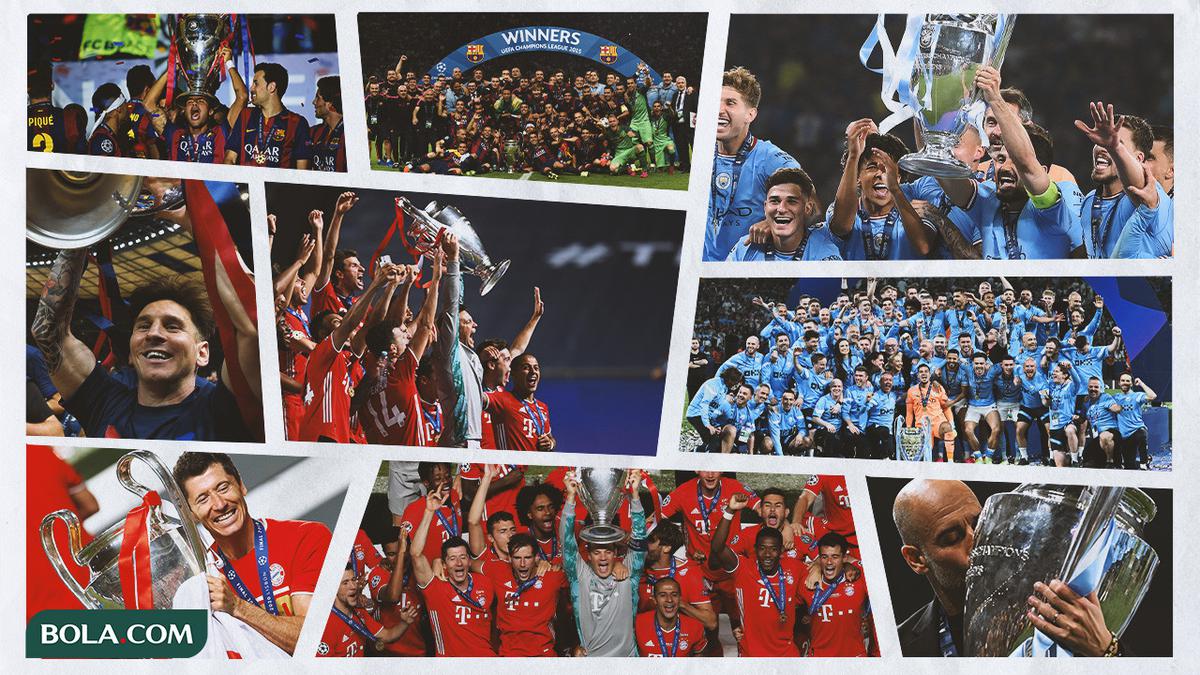 5 Klub yang Difavoritkan Raih Trofi Liga Champions 2023 / 2024: Man ...