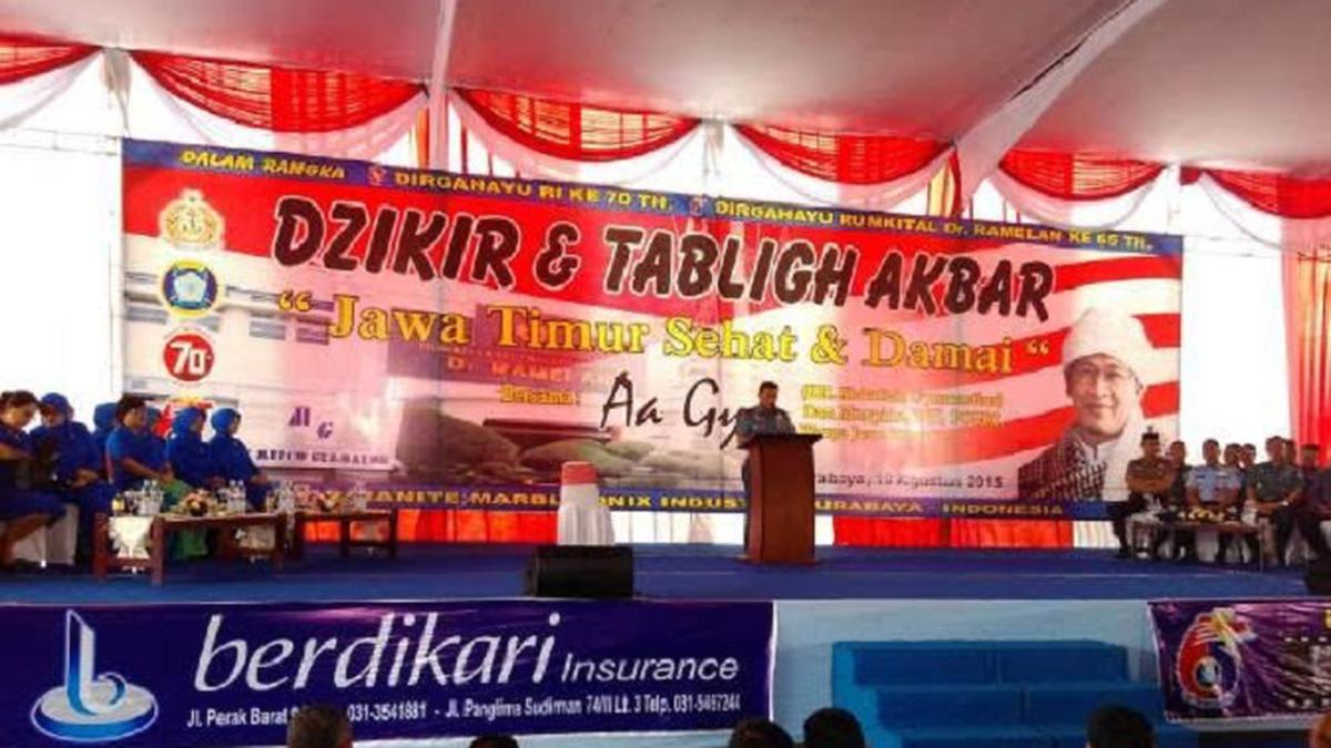 HUT ke-65, ‎RS TNI AL dr Ramelan Gelar Tablig Akbar - Regional Liputan6.com