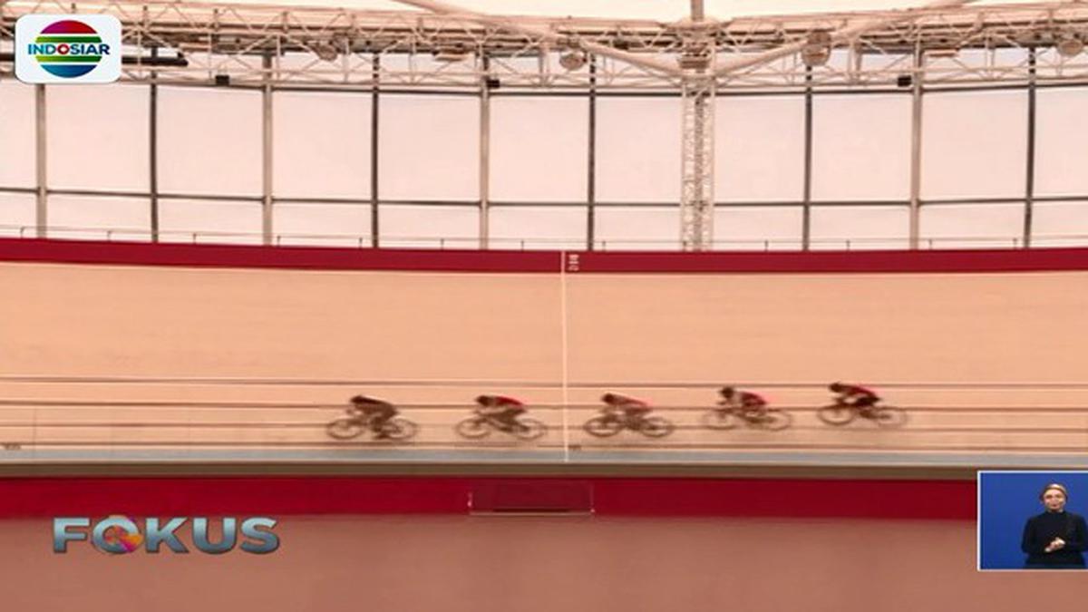 Atlet Sepeda Asian Games Kagum dengan Lintasan Balap dari Kayu Siberia ...