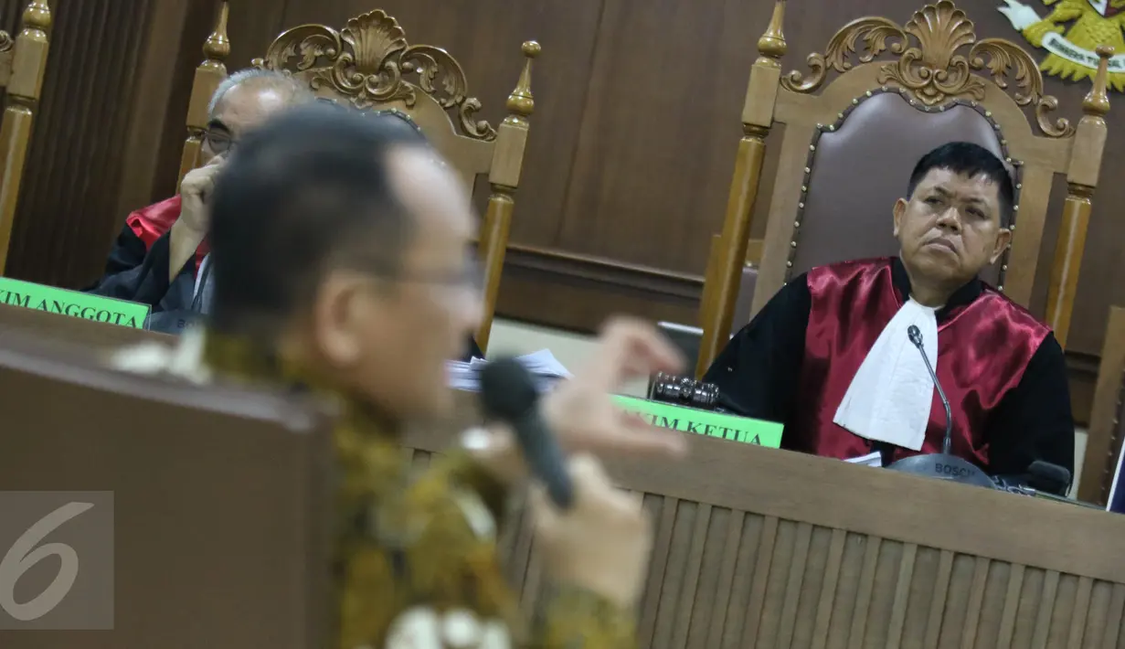 Mantan Sekretaris MA Nurhadi Bersaksi di Pengadilan Tipikor - Foto Liputan6.com