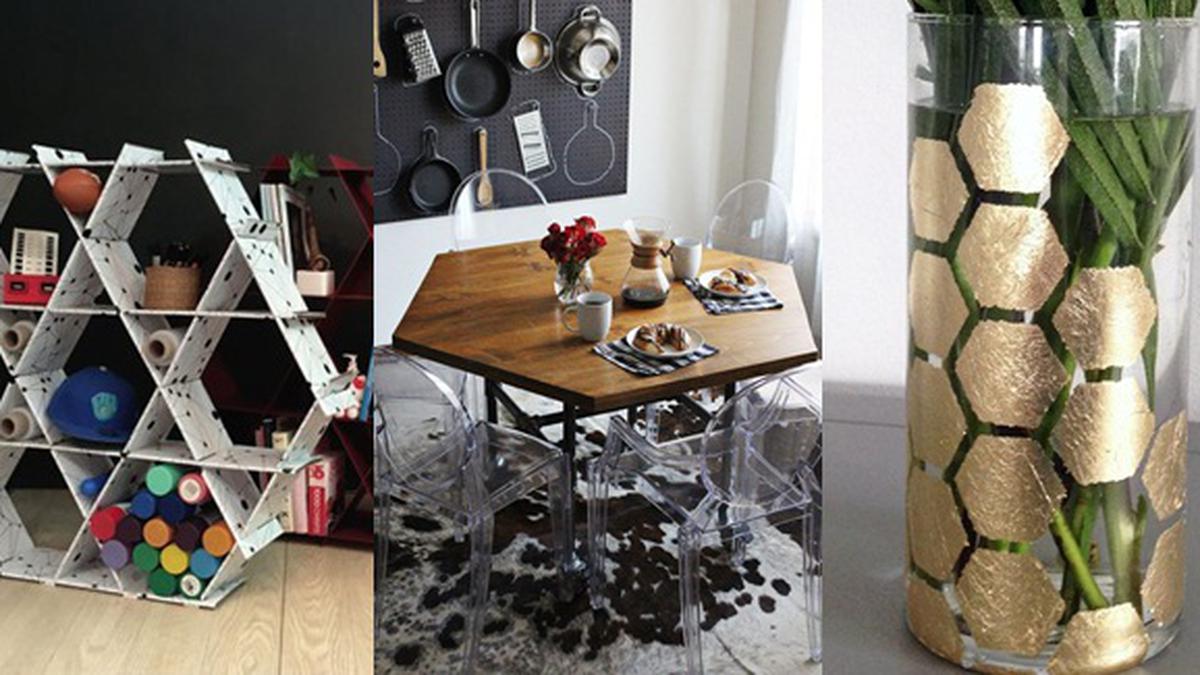 10 Perabotan Dekorasi Rumah Berbentuk Heksagonal Yang Keren - Photo ...