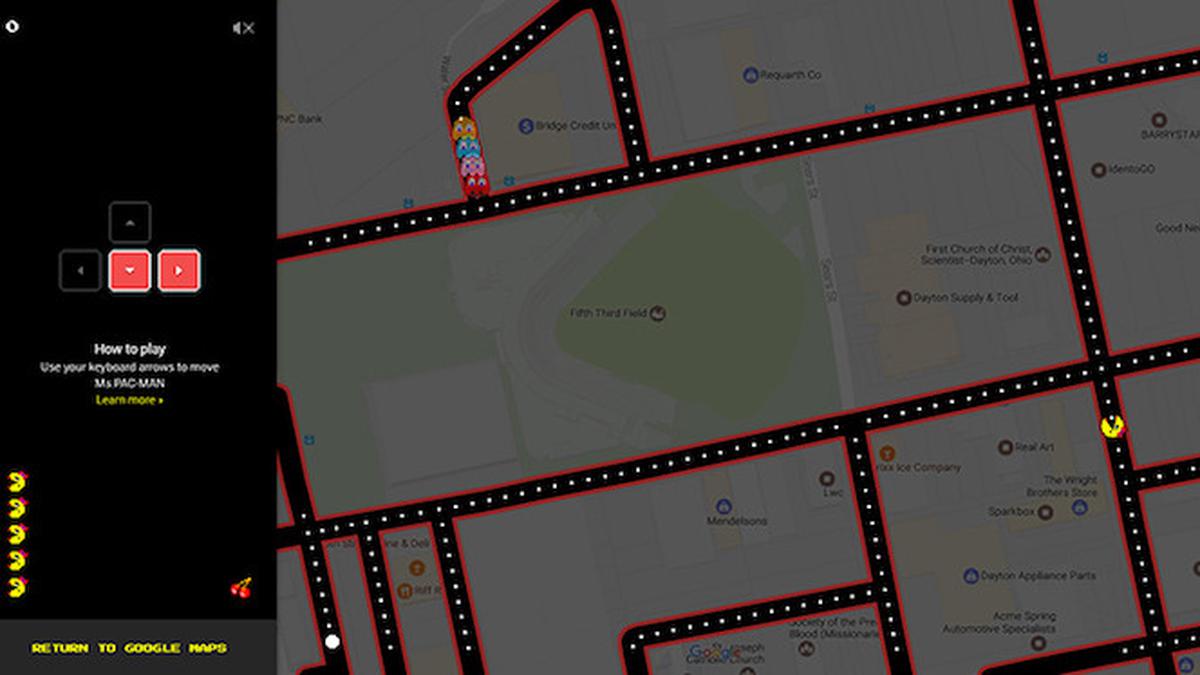 April Mop, Google Ubah Maps Jadi Arena Permainan Pac-Man - Tekno ...
