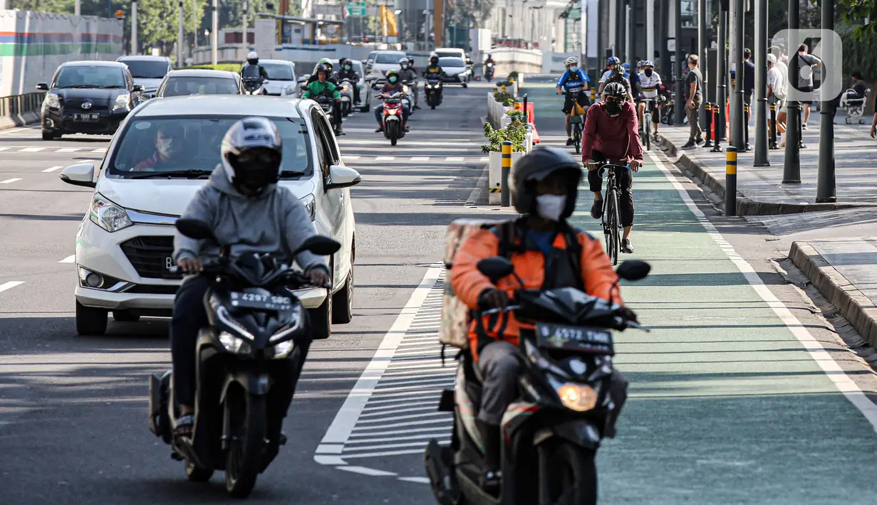 FOTO: Idul Adha, Car Free Day Ditiadakan - Foto Liputan6.com