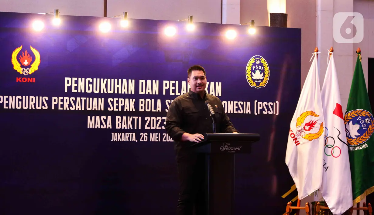 Pengurus PSSI Periode 2023-2027 Resmi Dilantik - Foto Liputan6.com