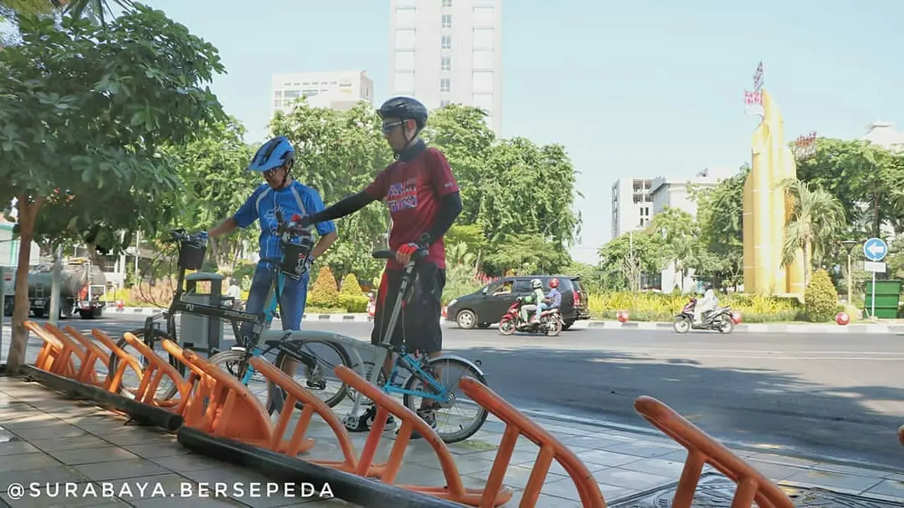 6 Potret Kota Surabaya Ramah Pengguna Sepeda Ini Bikin Salut - Surabaya ...