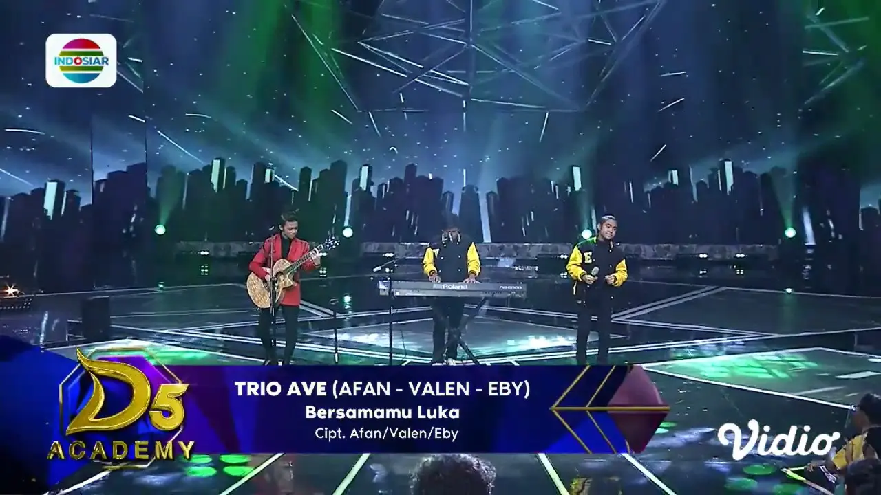 Dangdut Academy 5 Top 18 Melahirkan Trio AVE: Afan, Valen dan Eby ...
