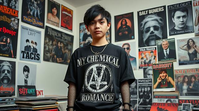 11 Inspirasi Emo Outfit, Gaya 2000-an yang Ikonik