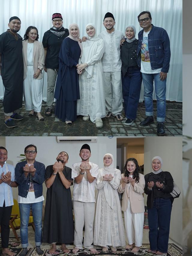 10 Potret Ananda Omesh dan Dian Ayu Pamitan Berangkat Haji 2025, Penuh Haru