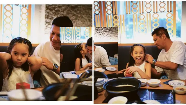 6 Potret Gading dan Gisel Rayakan Ultah Gempi ke-9 Bersama, Bak Keluarga Cemara - Hot Liputan6.com