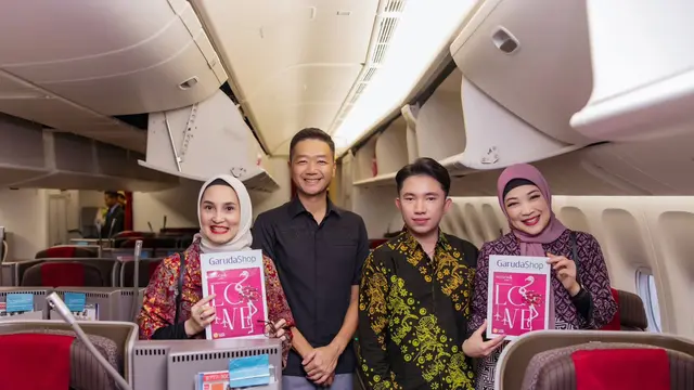 Passion Jewelry Semarakkan Penerbangan Perdana Garuda Indonesia Rute ...