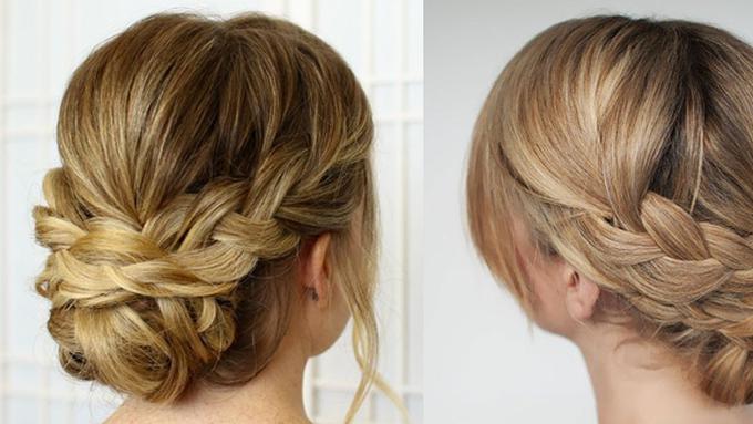 Model Rambut Kepang Sanggul - modelrambutajib