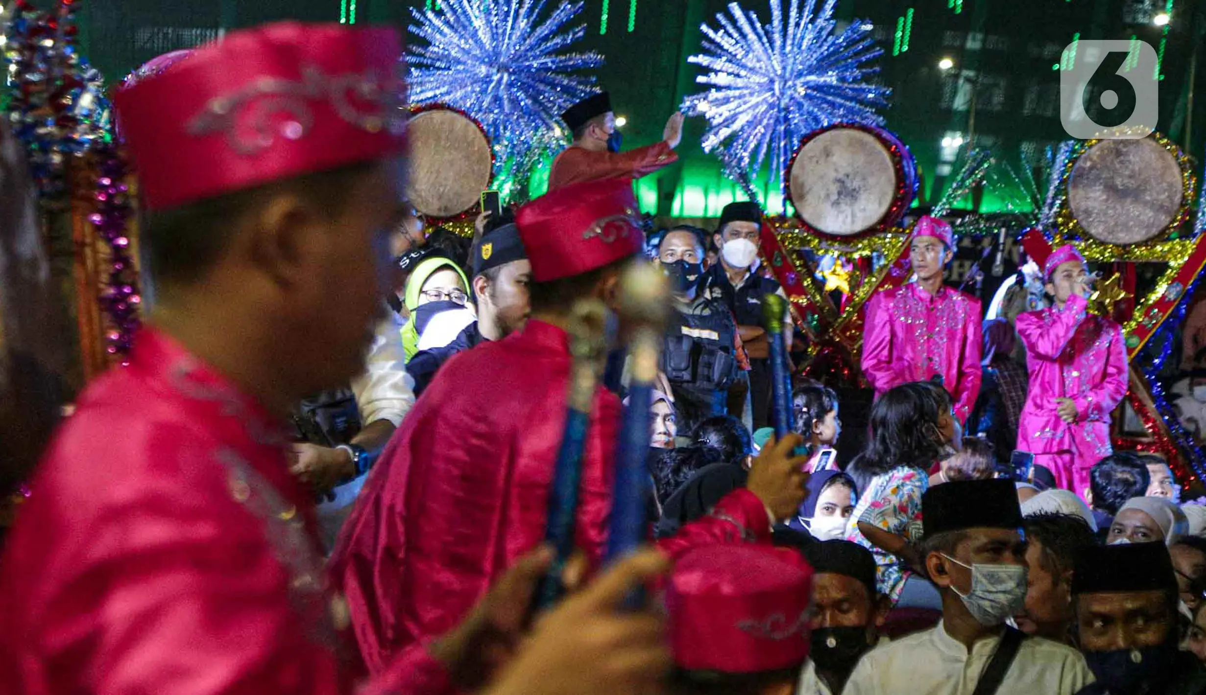 FOTO: Festival Tabuh Bedug Malam Takbir Lebaran 2022 - Foto Liputan6.com