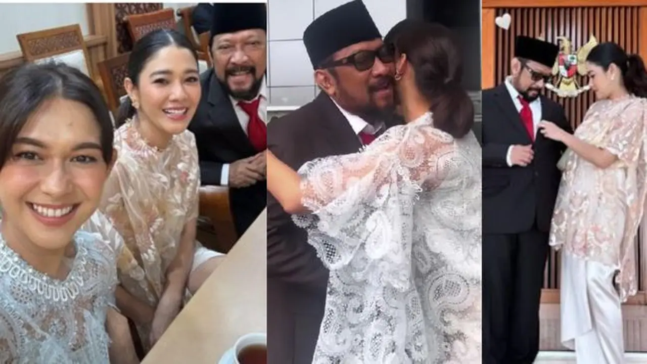 5 Potret Kompak Nana-Naysilla Dampingi Jamal Mirdad Sang Ayah Dilantik Jadi Anggota DPR RI PAW ...