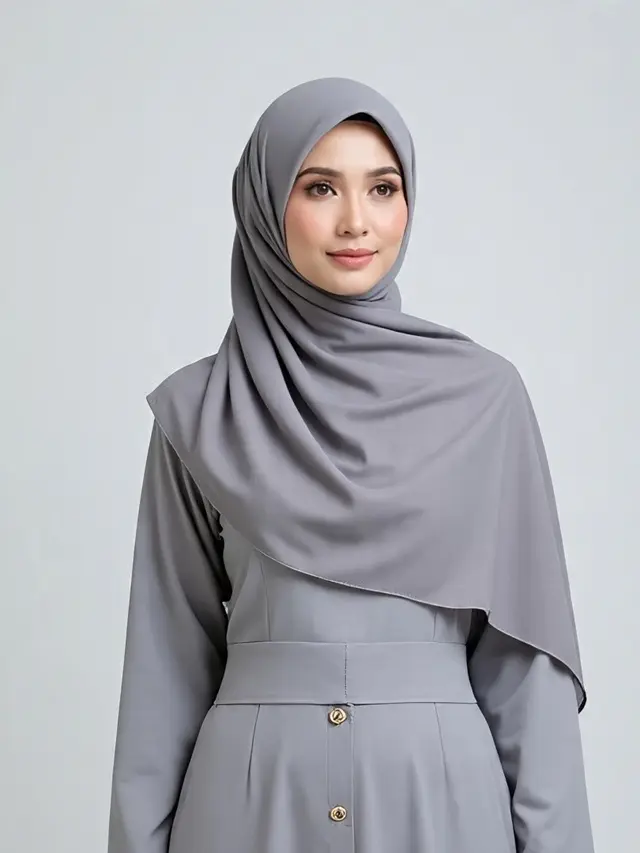 6 Inspirasi Model Gamis Kekinian untuk Kerja, Anti Ribet dan Gak Bikin ...