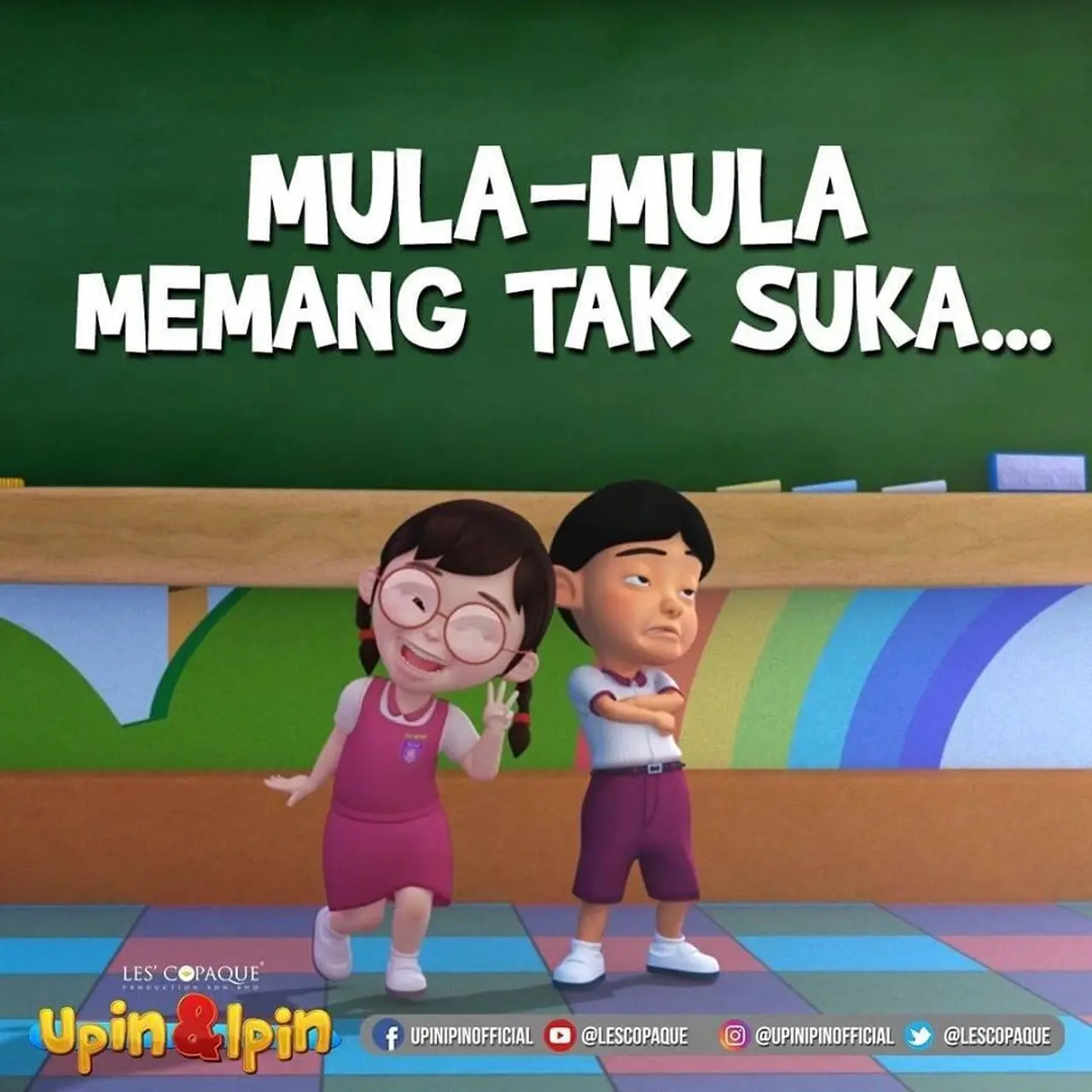 7 Meme Kisah Cinta Mail dan Mei Mei 'Upin dan Upin' Ini Kocak Banget ...