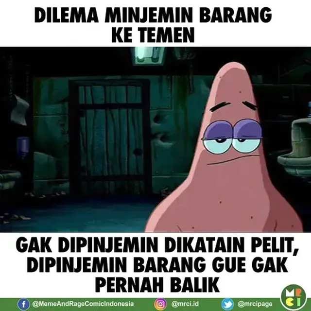 6 Meme Teman Datang Pinjam Sesuatu Ketika Butuh Saja Ini Bikin Senyum ...