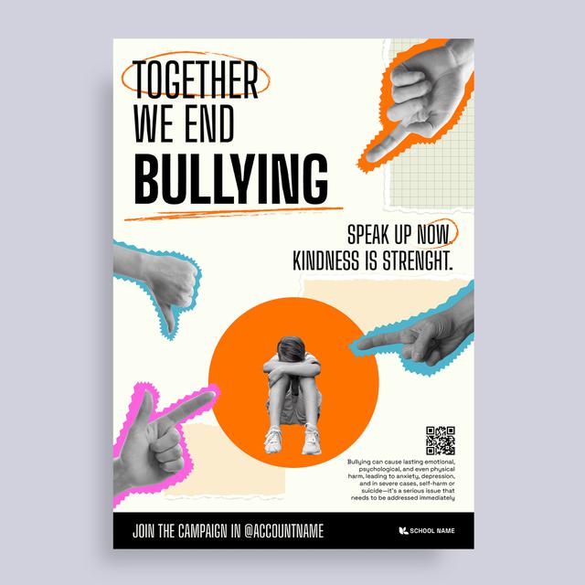 5 Contoh Poster Stop Bullying untuk Dipasang di Tempat-Tempat Umum ...
