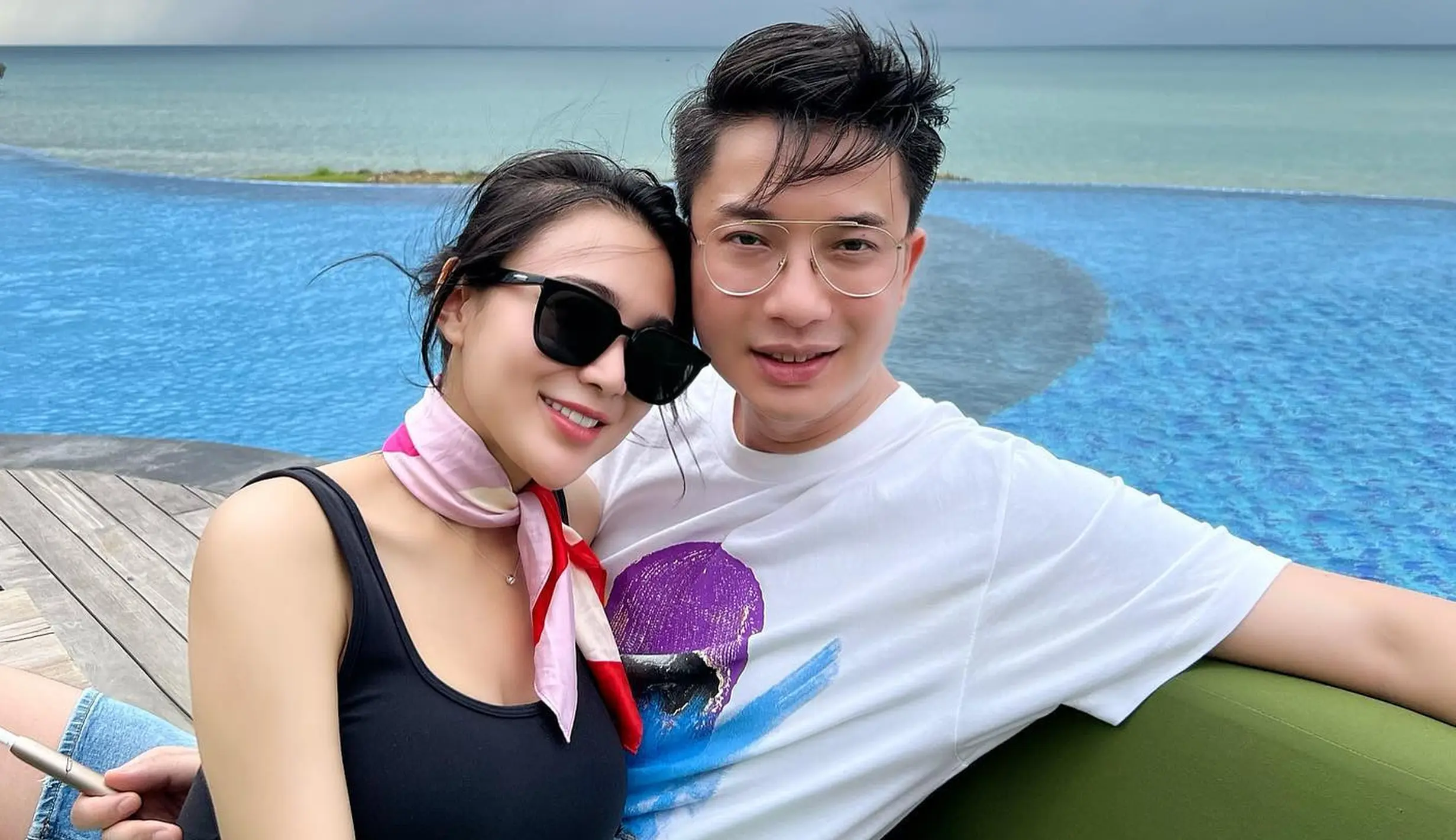 Potret Kemesraan Wika Salim dengan Max Adam Kamil