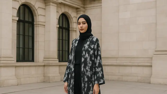 9 Model Outer Kekinian Hijab, Tampil Modis dan Elegan - Hot Liputan6.com