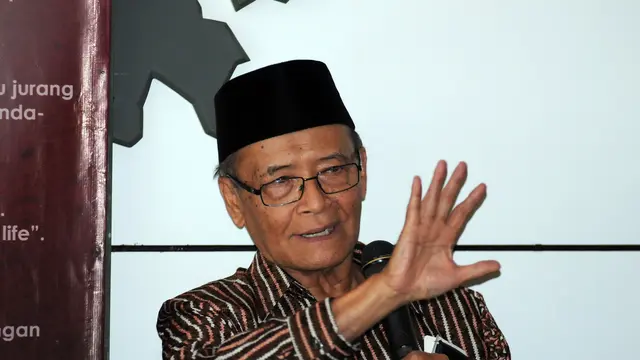 Buya Syafii Maarif: Stop Praperadilan Tersangka Kasus Korupsi - News ...