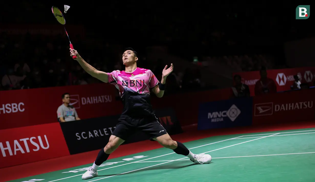 Foto: Perempat Final Indonesia Masters 2023 Dibuka dengan Drama Kemenangan Jonatan Christie dan ...
