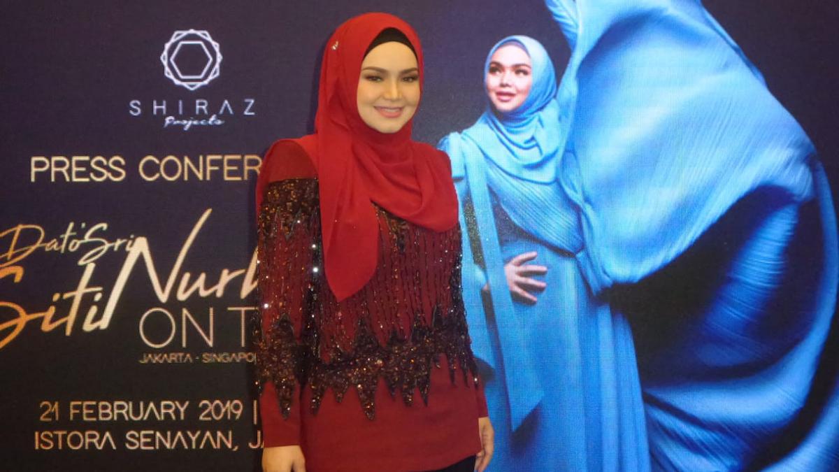 Konser di Indonesia, Siti Nurhaliza: Ini Akan Jadi Konser Terbesar Saya... - ShowBiz Liputan6.com