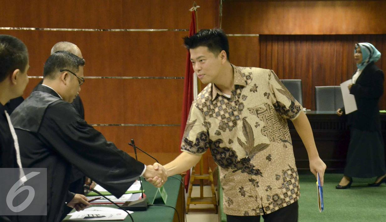 Andrew Hidayat Jalani Sidang Perdana - Foto Liputan6.com