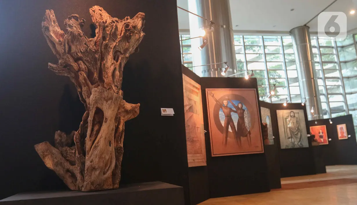 Pameran Seni Rupa Bergerak di TIM Jakarta - Foto Liputan6.com
