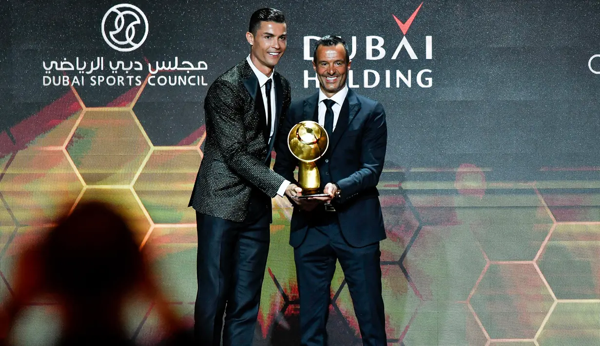 FOTO: Cristiano Ronaldo Kembali Raih Globe Soccer Awards - Foto Liputan6.com