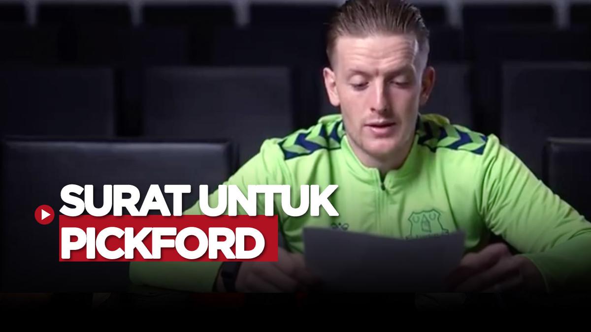 VIDEO: Kisah Haru Jordan Pickford Mendapat Surat dari Anak Yatim Penderita Pneumonia dan Sepsis