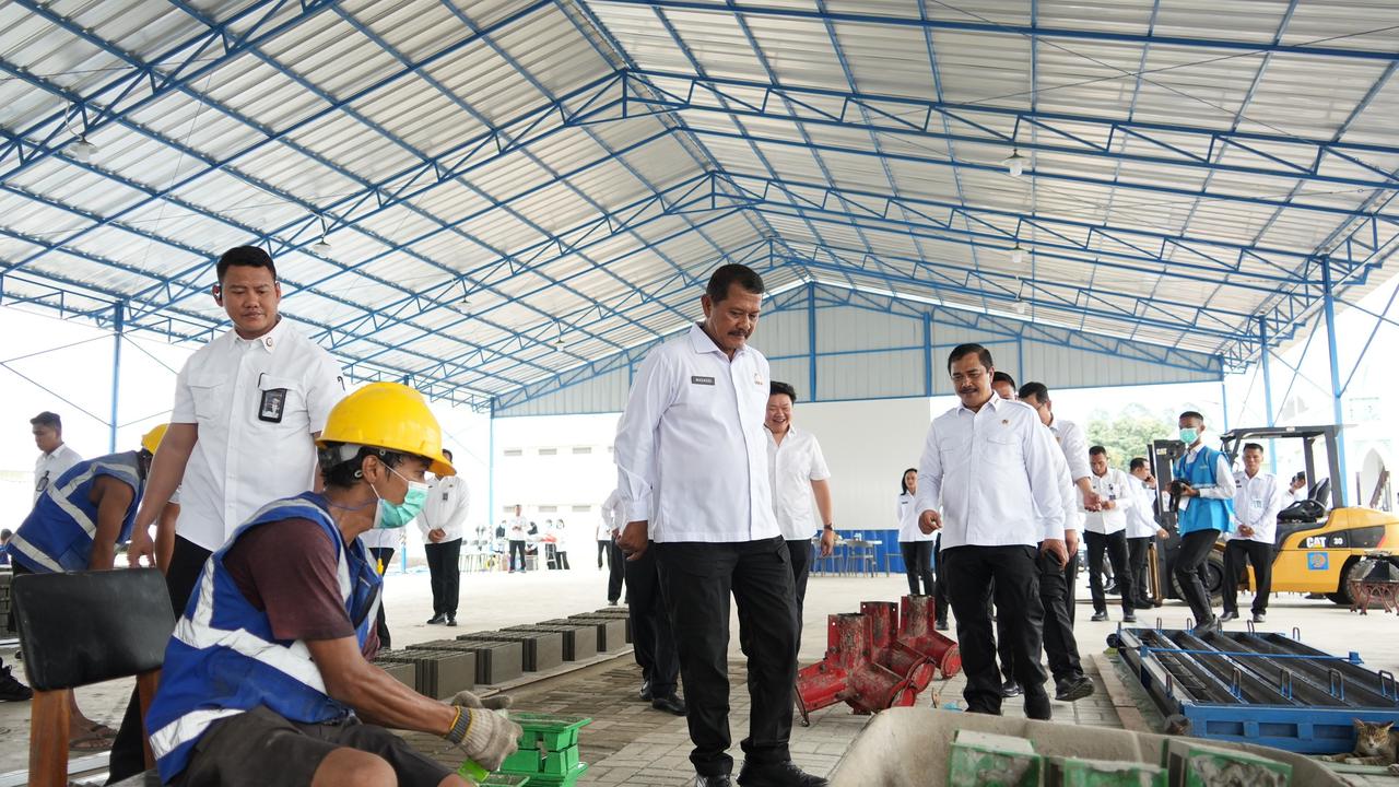 Menteri Imipas Apresiasi Program Jawara Beton, Inovasi Lapas Tangerang untuk Kemandirian Warga ...
