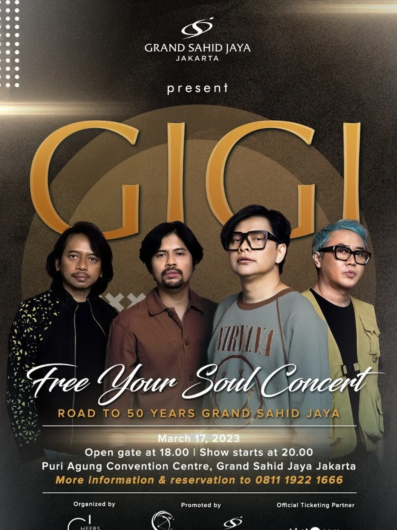 Band GIGI Bakal Gelar Konser 2 Jam Nonstop Nyanyikan 20 Lagu - ShowBiz ...