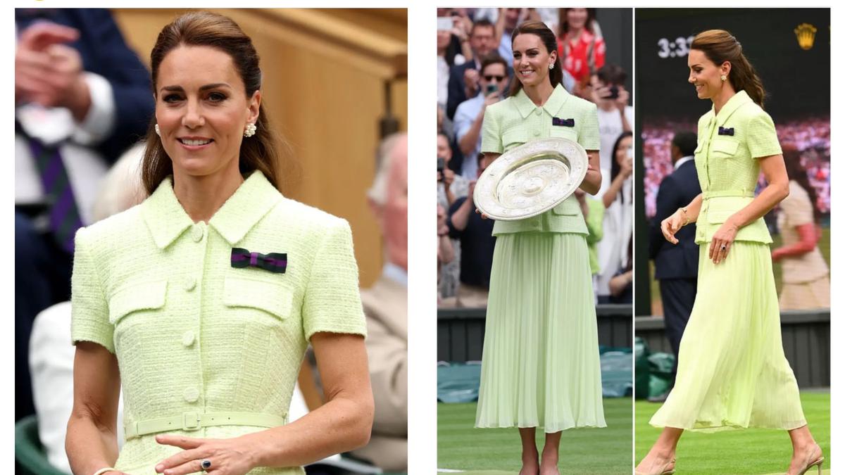 Tampilan Kate Middleton di Final Wimbledon 2023 Bikin Salfok, Pakai ...