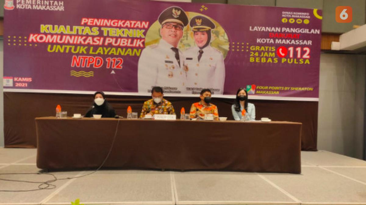 Tingkatkan Kualitas Pelayanan Publik, Diskominfo Makassar Gelar Pembekalan NTPD 112 - Regional ...