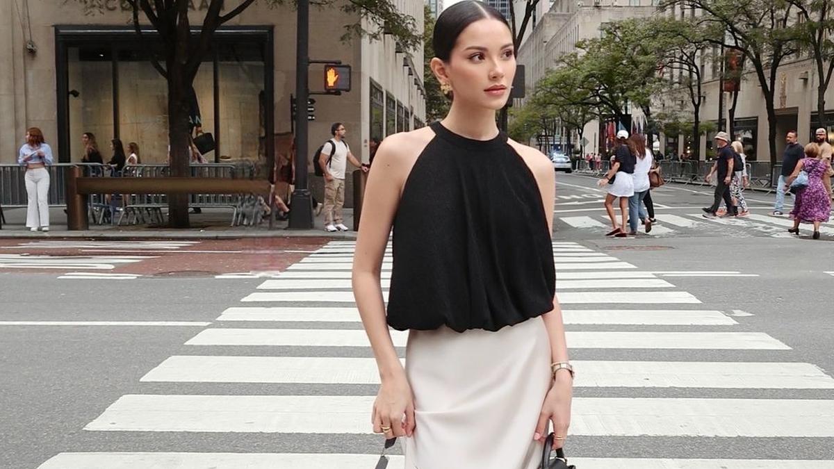 6 Gaya Berkelas Alyssa Daguise dengan Clean Outfit saat di New York ...