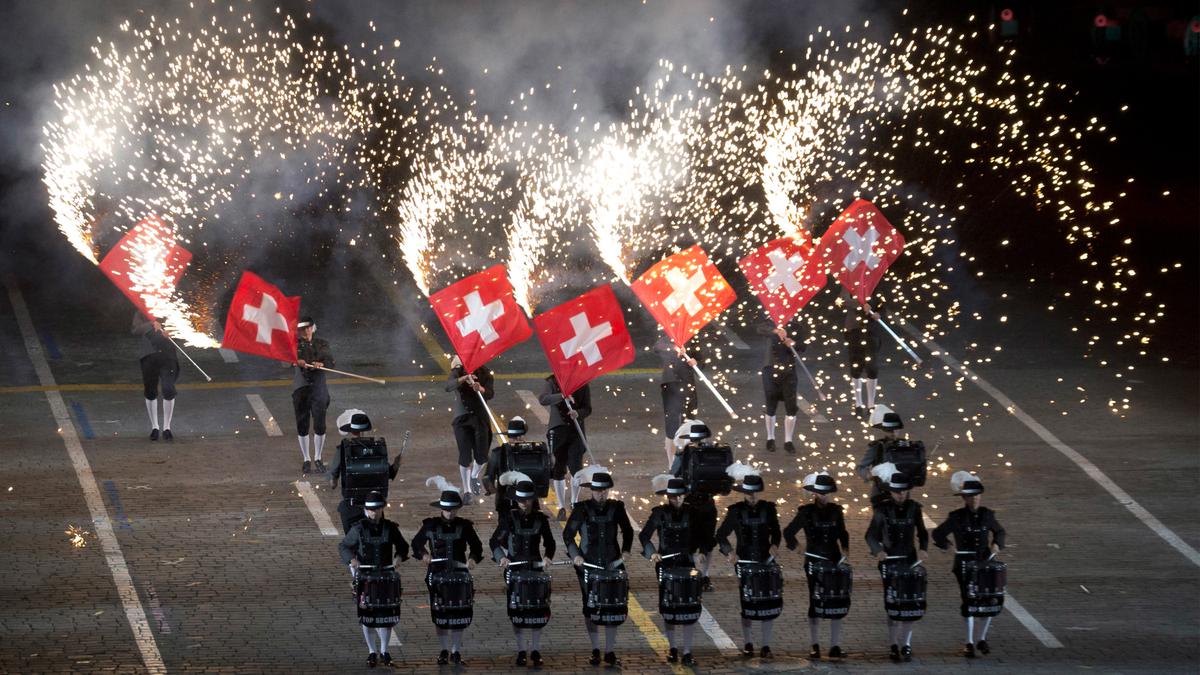 PHOTO: Saat Musik Satukan Militer Dunia di Moskow - Foto Liputan6.com