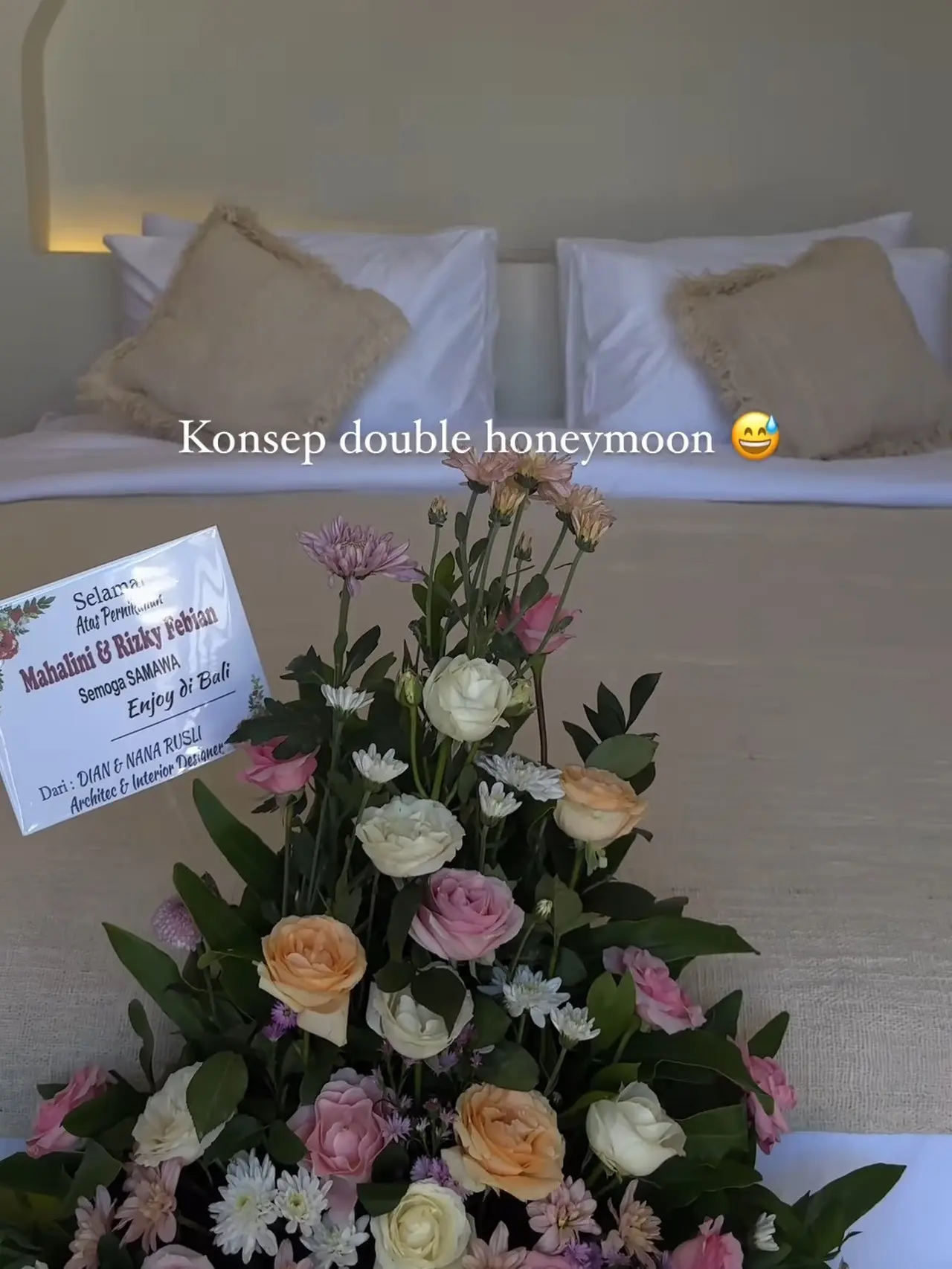 7 Potret Rizky Febian dan Mahalini Honeymoon di Bali, Ajak Yura Yunita ...