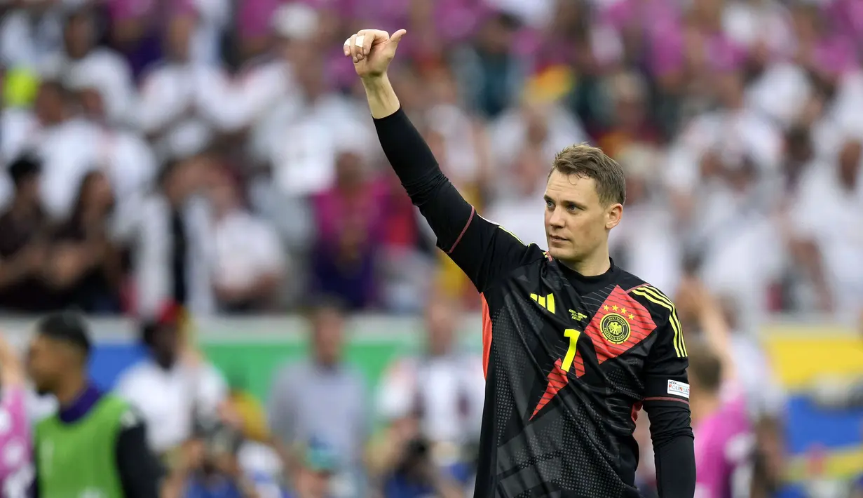 Foto: Penampilan Apik Manuel Neuer saat Catatkan Diri Sebagai Kiper ...