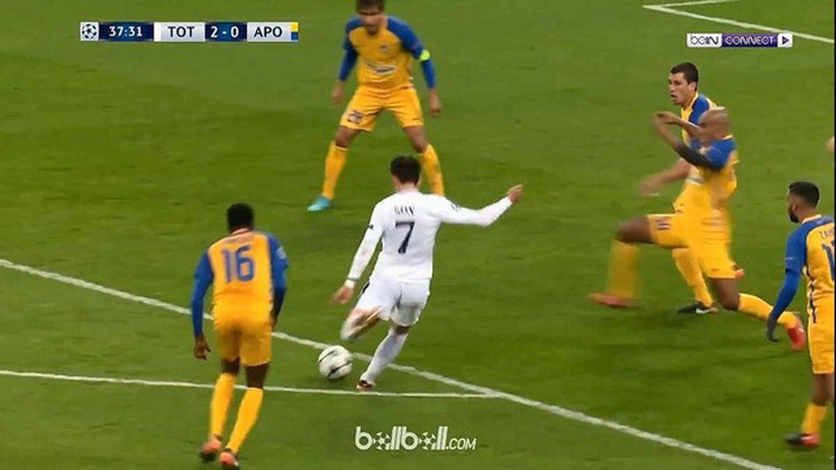 VIDEO: Aksi Mengesankan Son Heung-min Hasilkan Gol untuk Tottenham