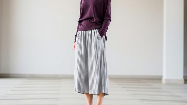 8 Outfit Rok Plisket, Inspirasi Padupadan Stylish dan Kekinian