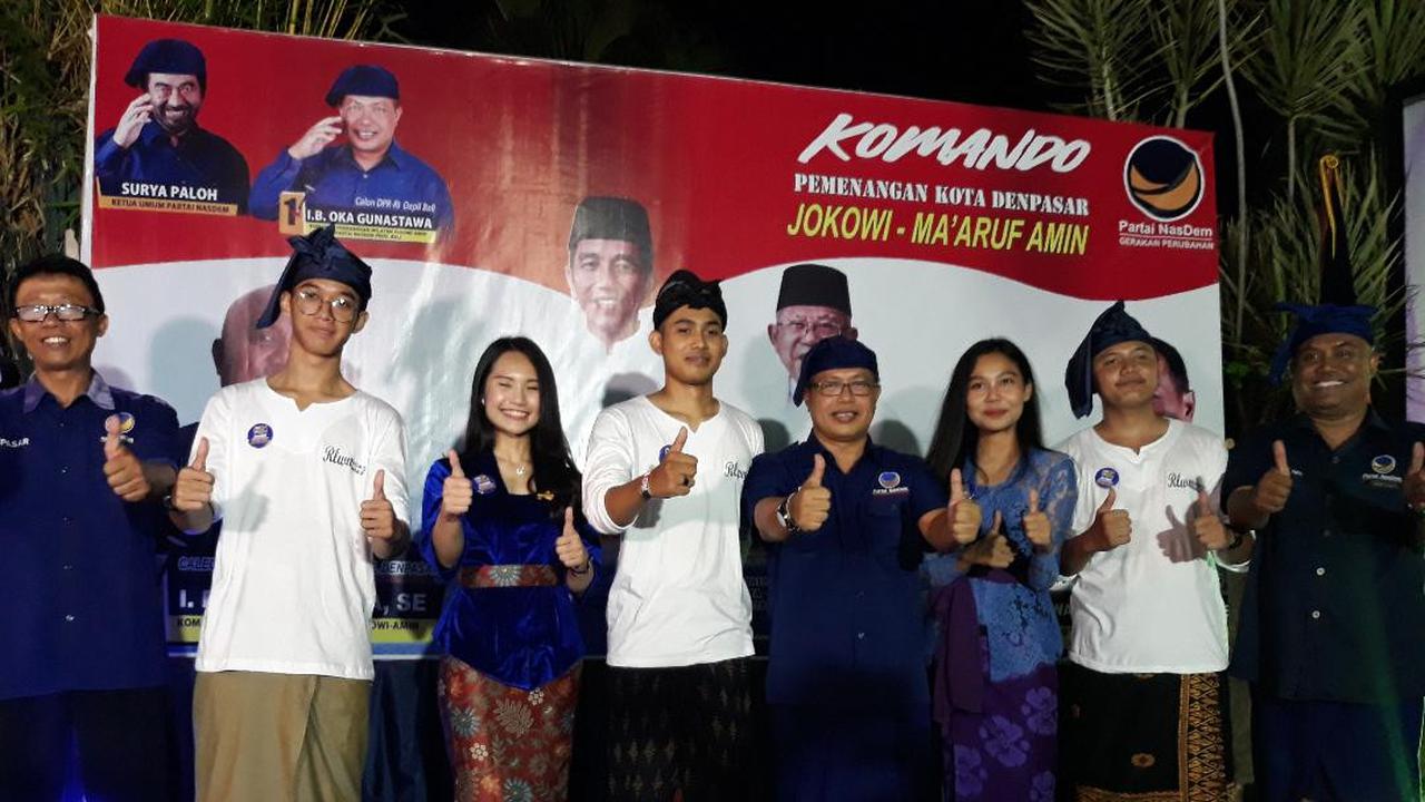 Sandi Gerilya di Bali, NasDem Siap Tempur Menangkan Jokowi-Amin