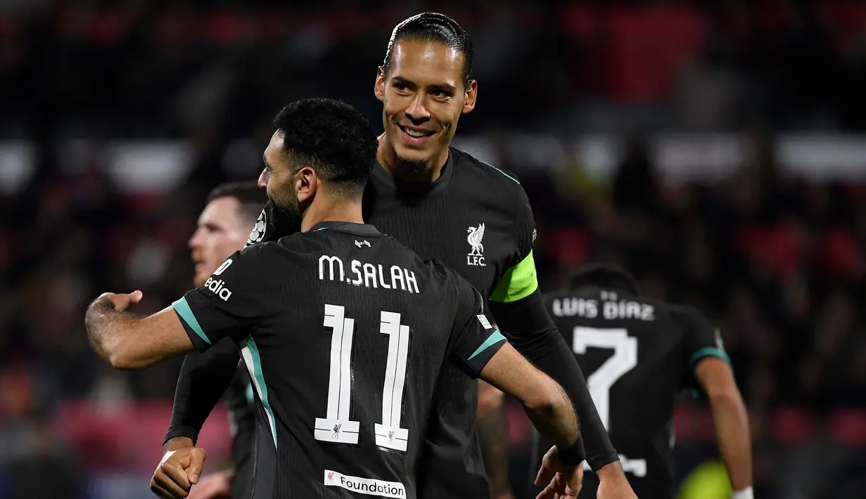 Liga Champions 2024/2025: Gol Penalti Salah Kokohkan Posisi Liverpool ...