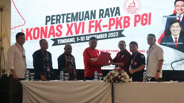 Olly Dondokambey Kembali Nahkodai FK-PKB PGI untuk Periode 2023-2028 - News Liputan6.com