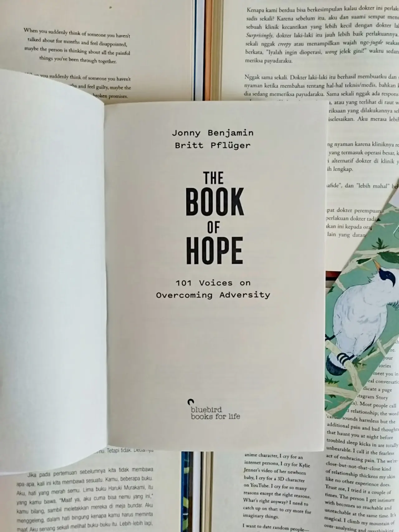 Review Buku The Book of Hope: 101 Voices on Overcoming Adversity ...
