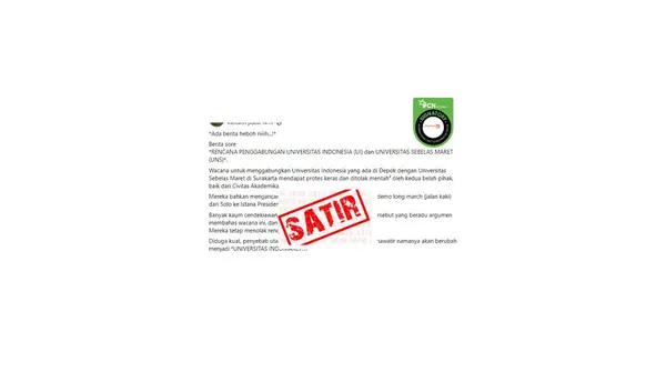Cek Fakta Hoaks Artikel Karier Nadiem Makarim Dalam Bahaya Karena
