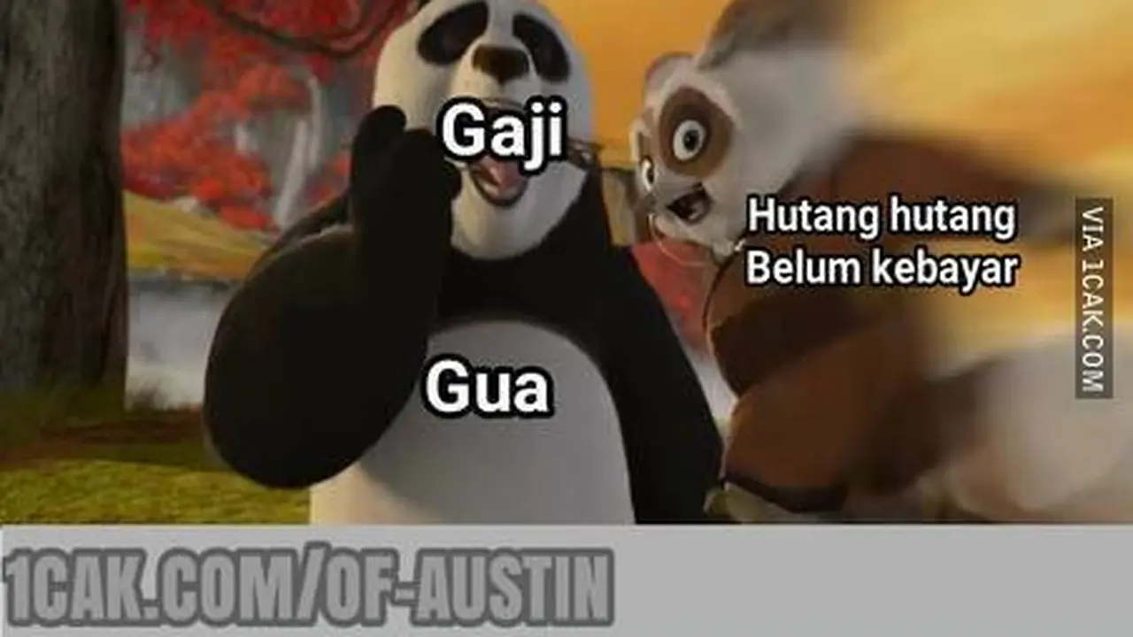 6 Meme Orang Habis Gajian, Uangnya Cepat Habis Ini Kocak - Hot Liputan6.com